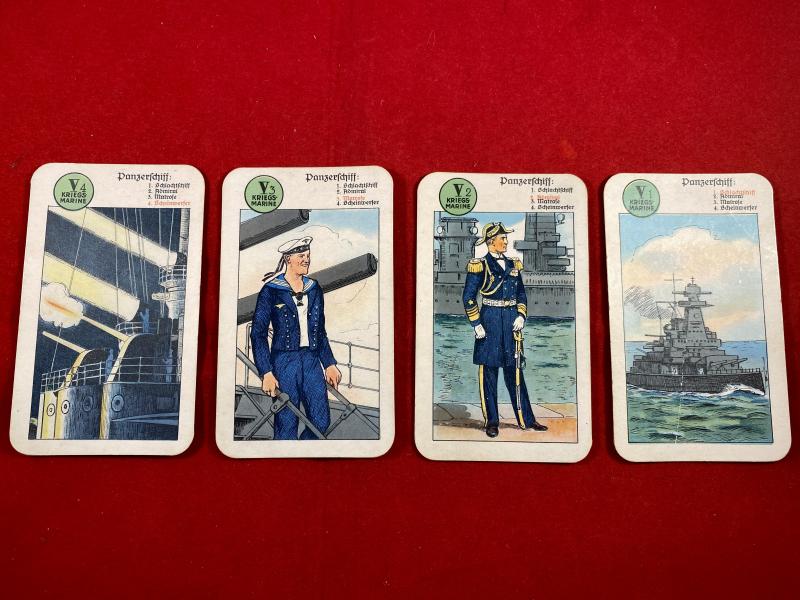 BOAS Militaria | WW2 German Card Game - Wehrmachts Quartett ...