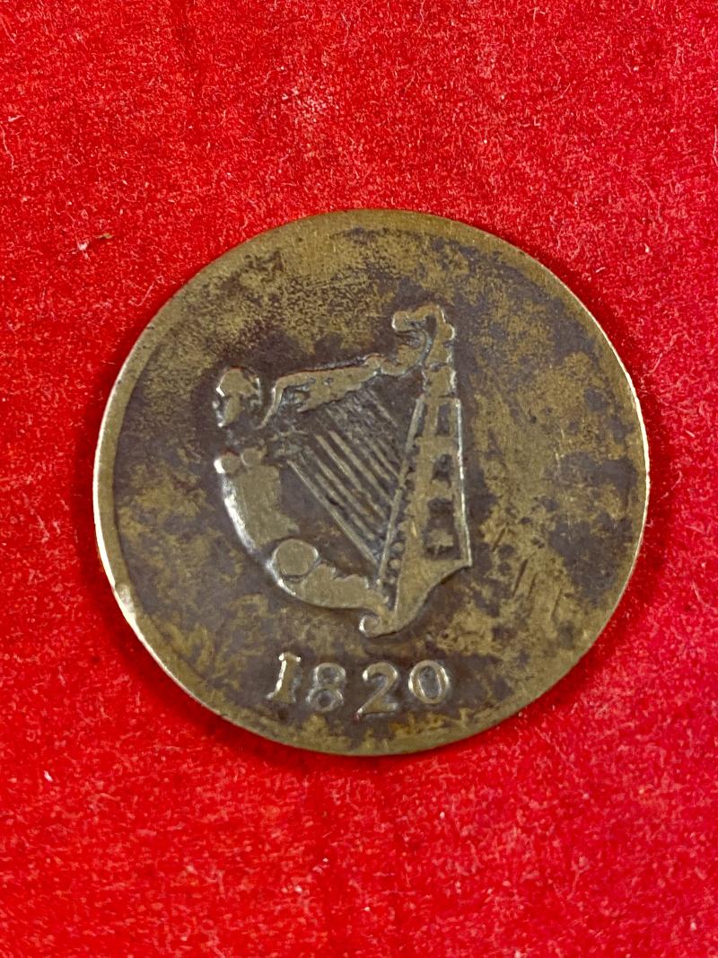 BOAS Militaria | Unusual King George III Irish Token 1820