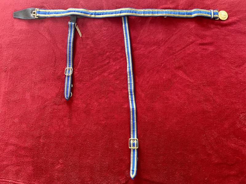 BOAS Militaria | Genuine Royal Air Force (RAF) Ceremonial Sword Belt ...