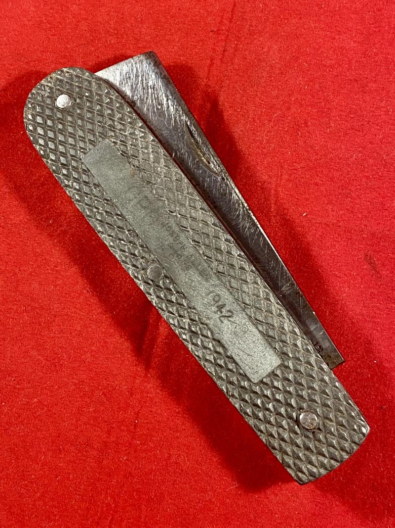 BOAS Militaria | WW2 GPO Joseph Allen & Sons Sheffield “NON-XLL” Folding Knife Dated 1942