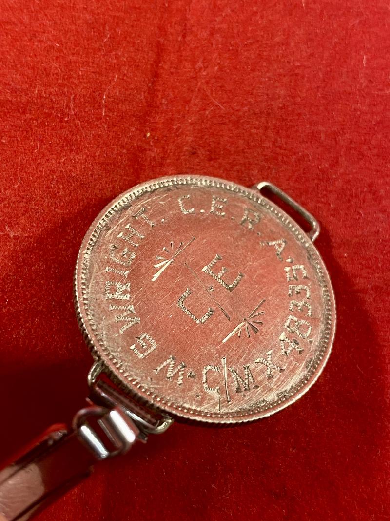 BOAS Militaria | WW2 Silver George VI Rhodesian Half-Crown ID Bracelet ...