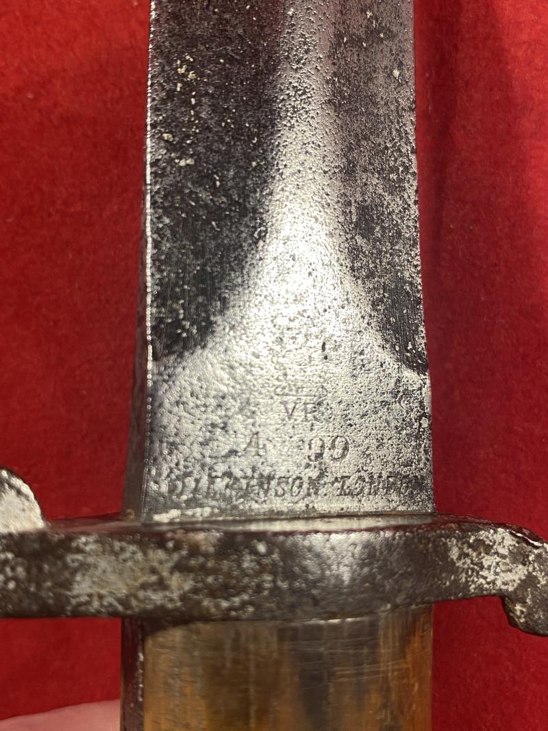 BOAS Militaria | Boer War Period British 1888 Mk. III Wilkinson Sword Bayonet Shortened to a ...