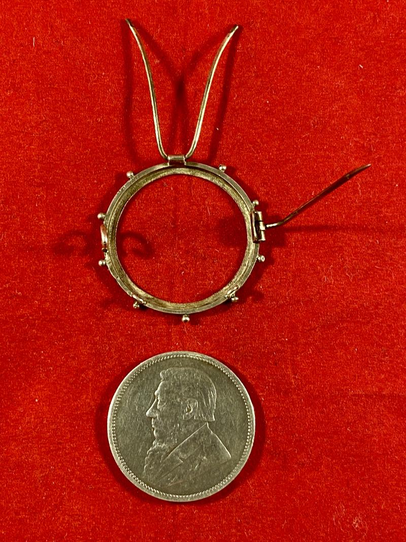 BOAS Militaria | Boer War Coin Brooch made from a 2-Shilling Silver ...