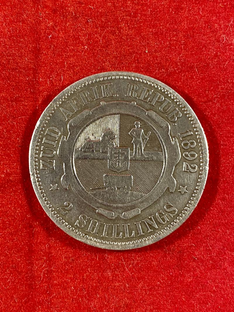 BOAS Militaria | Boer War Coin Brooch made from a 2-Shilling Silver ...