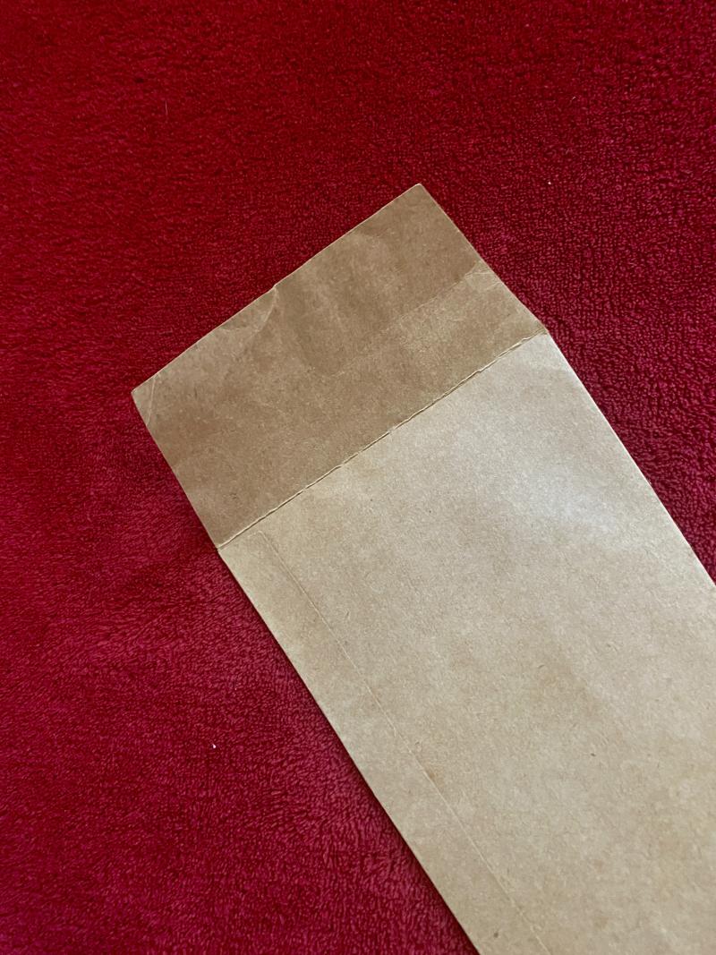 BOAS Militaria | WW2 German Brown Paper Officers Dagger Bag by Eickhorn