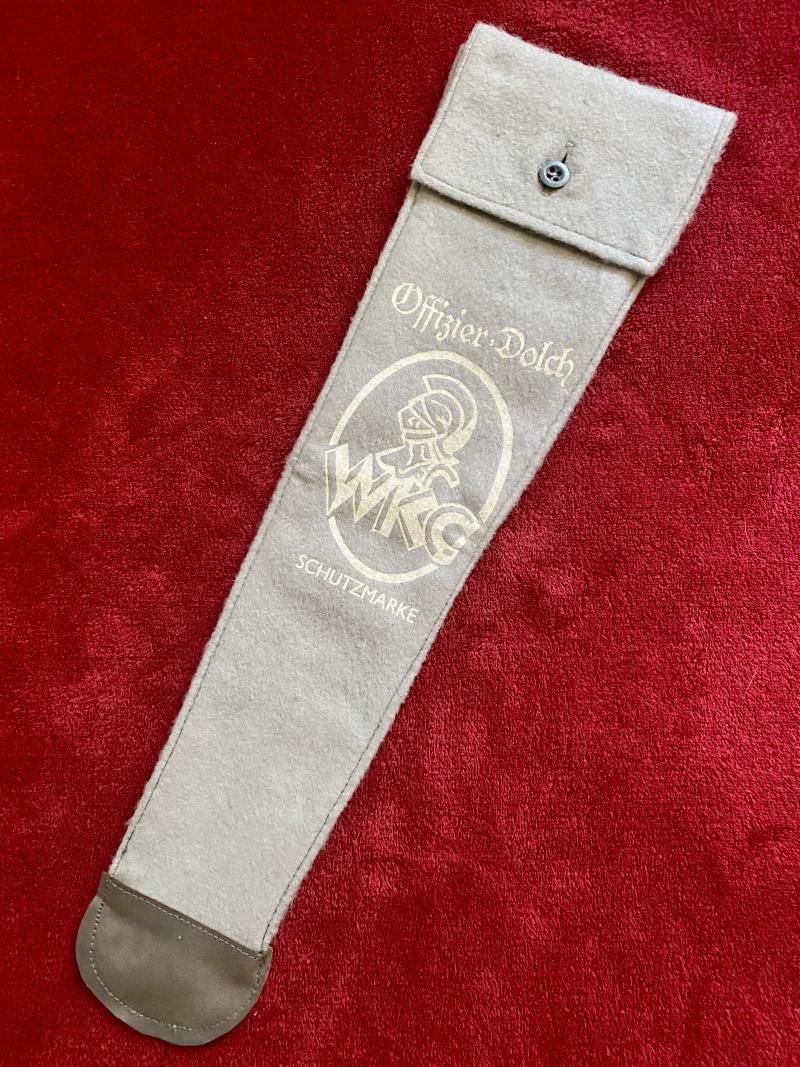 BOAS Militaria | WW2 German Brown Paper Officers Dagger Bag by Eickhorn