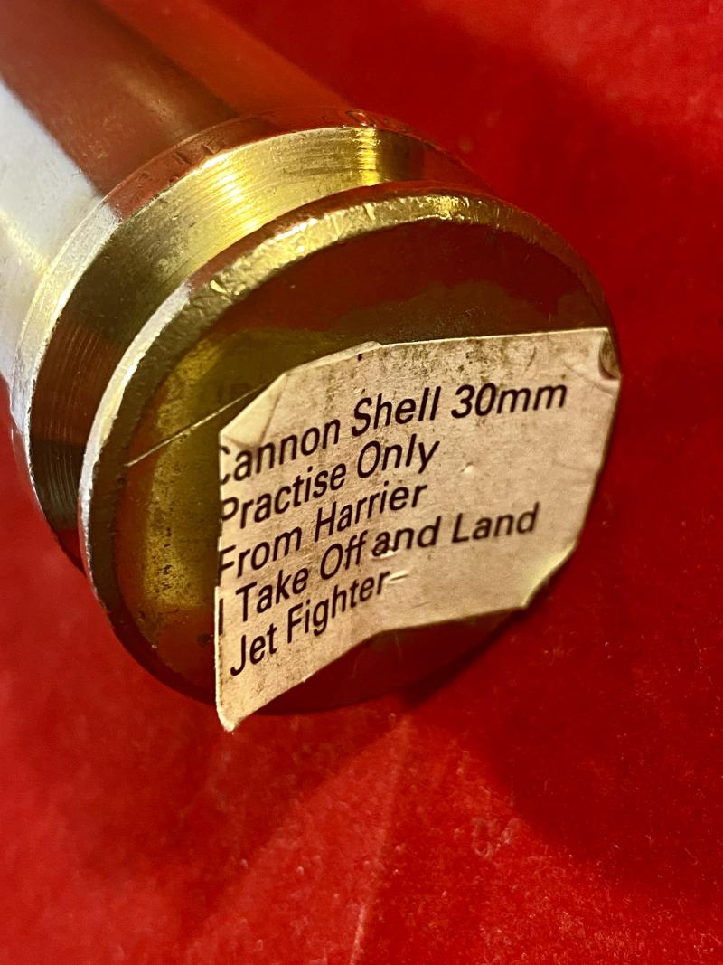 BOAS Militaria | Two Inert Arden Cannon 30mm Practice Rounds from a ...