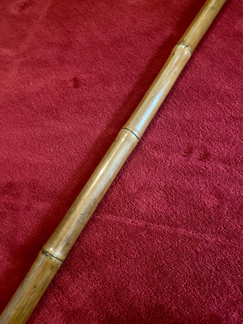 BOAS Militaria | Antique Edwardian Bakelite and Bamboo Cane Sword Stick ...