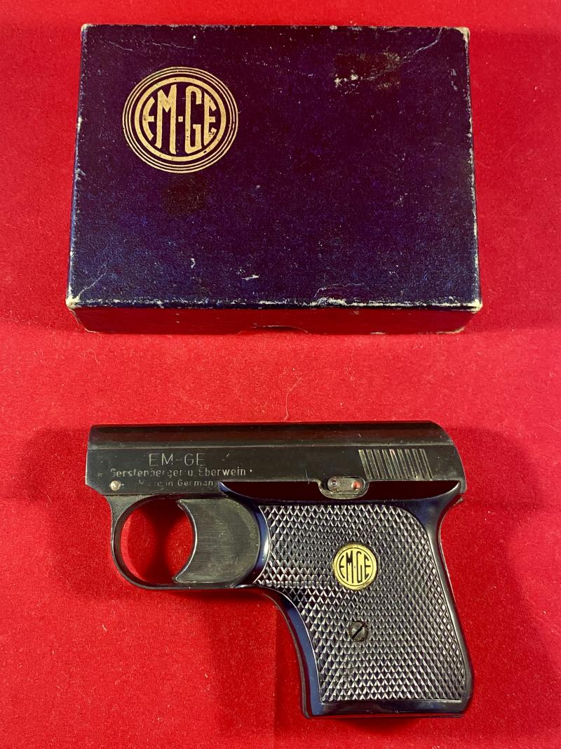 BOAS Militaria | Near Mint Vintage EM-GE Model 6 German Starting Pistol ...