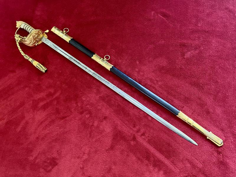 BOAS Militaria | Near Mint ERII Royal Navy Officer’s Sword by Wilkinson ...