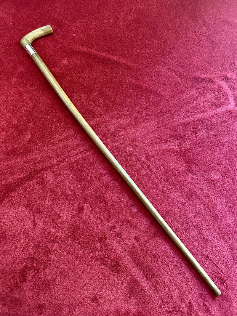 BOAS Militaria | Antique Oak and Copper Memorial Walking Stick made ...
