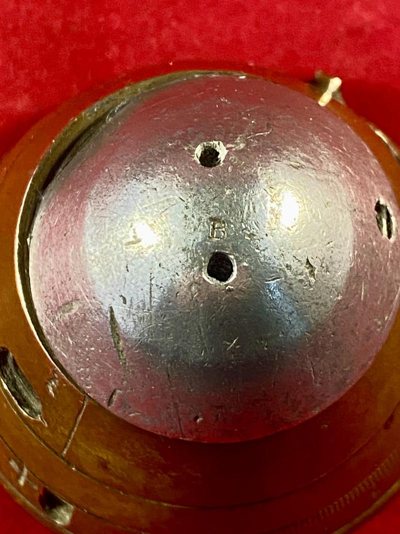 BOAS Militaria | INERT WW1 British No 80 IV.A Shrapnel Shell Brass Fuse ...