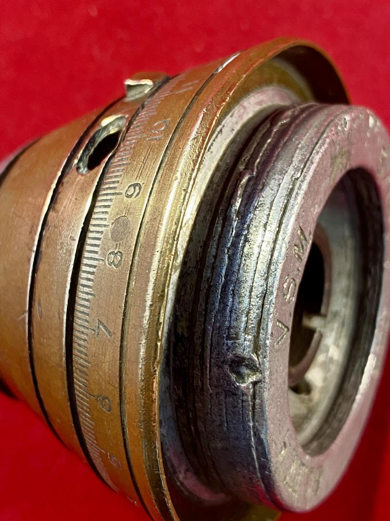 BOAS Militaria | INERT WW1 British No 80 IV.A Shrapnel Shell Brass Fuse ...