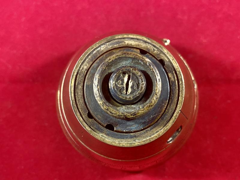 BOAS Militaria | INERT WW1 British No 80 Shrapnel Shell Brass Fuse Head ...