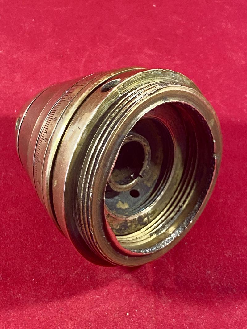 BOAS Militaria | INERT WW1 British No 80 Shrapnel Shell Brass Fuse Head ...