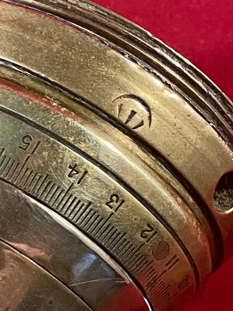 BOAS Militaria | INERT WW1 British No 80 Shrapnel Shell Brass Fuse Head ...