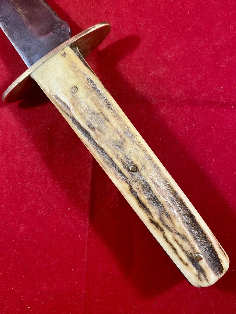 BOAS Militaria | Antique I*XL GEORGE WOSTENHOLM Stag Handled Bowie ...