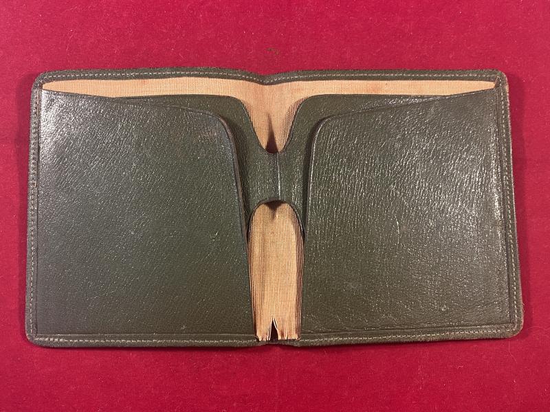 BOAS Militaria | WW2 German Nazi Leather Folding Banknote Wallet