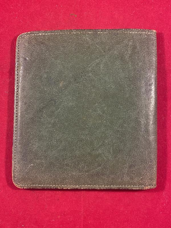 BOAS Militaria | WW2 German Nazi Leather Folding Banknote Wallet