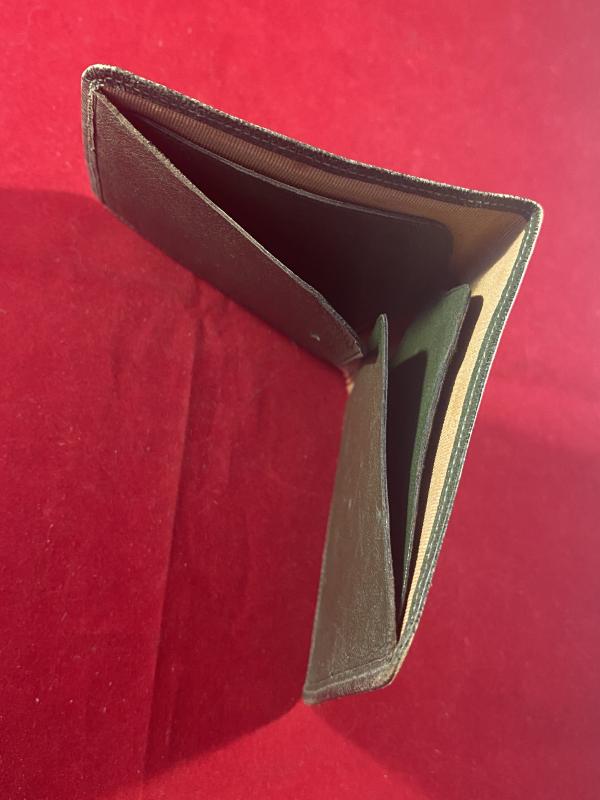 BOAS Militaria | WW2 German Nazi Leather Folding Banknote Wallet