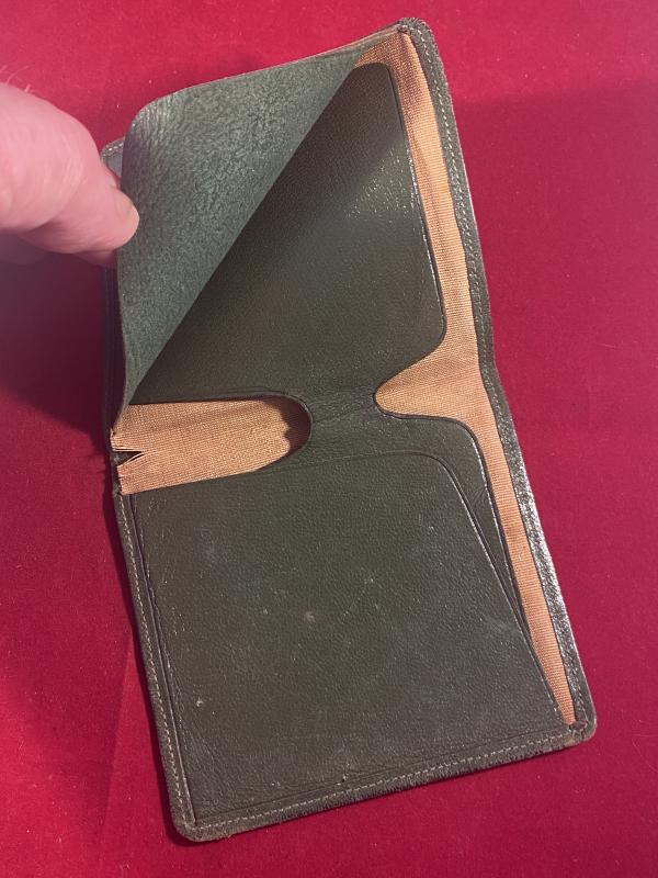 BOAS Militaria | WW2 German Nazi Leather Folding Banknote Wallet