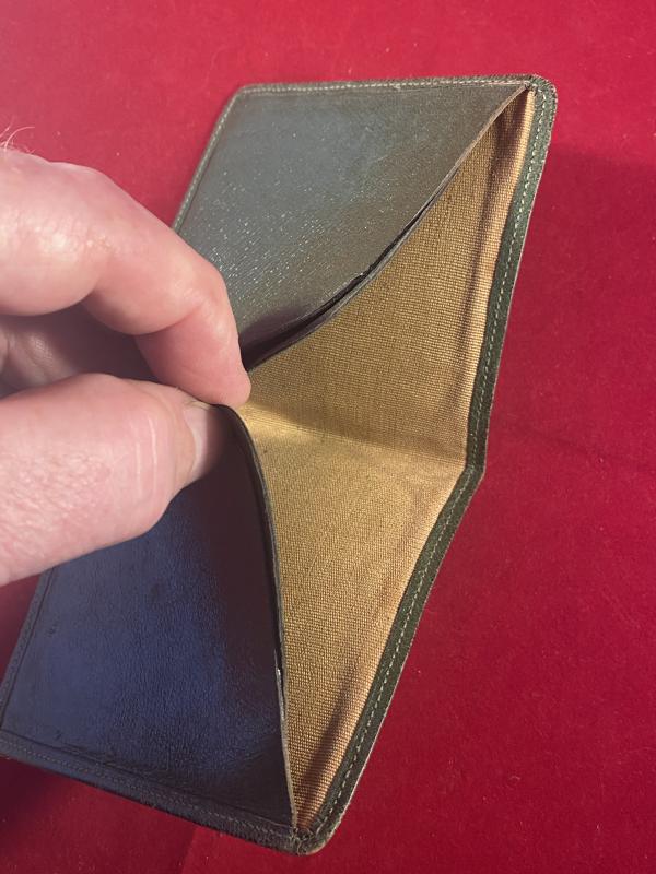 BOAS Militaria | WW2 German Nazi Leather Folding Banknote Wallet