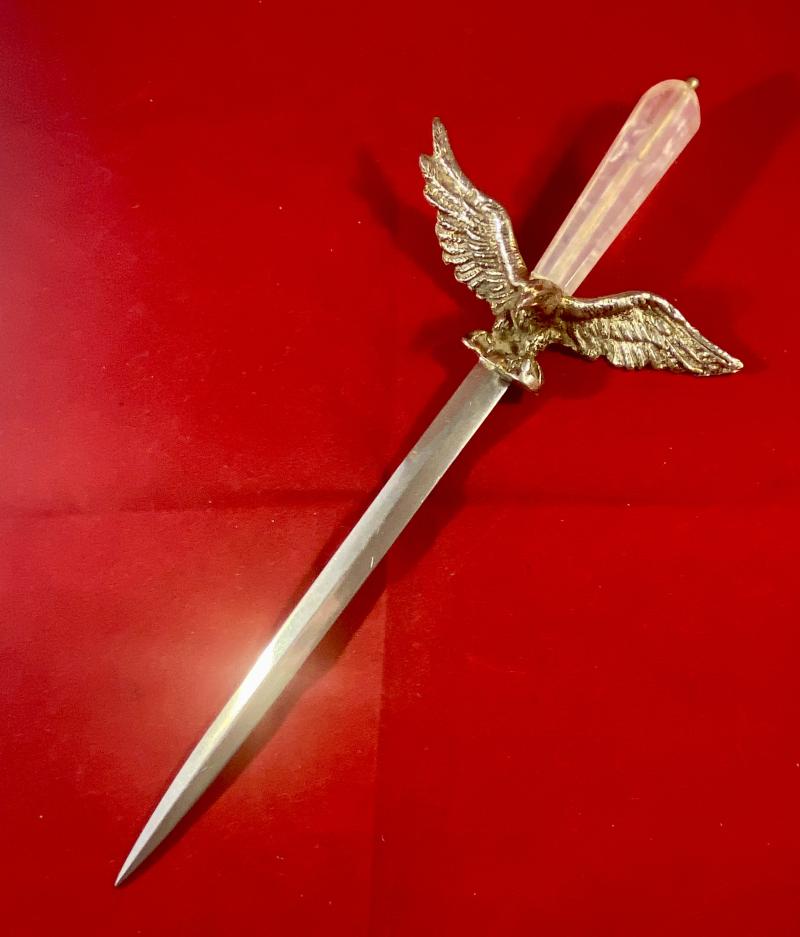 BOAS Militaria | Impressive Dagger Shaped Letter Opener with Detailed ...