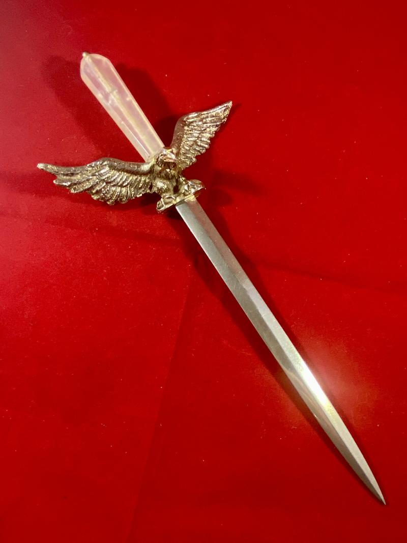 BOAS Militaria | Impressive Dagger Shaped Letter Opener with Detailed ...