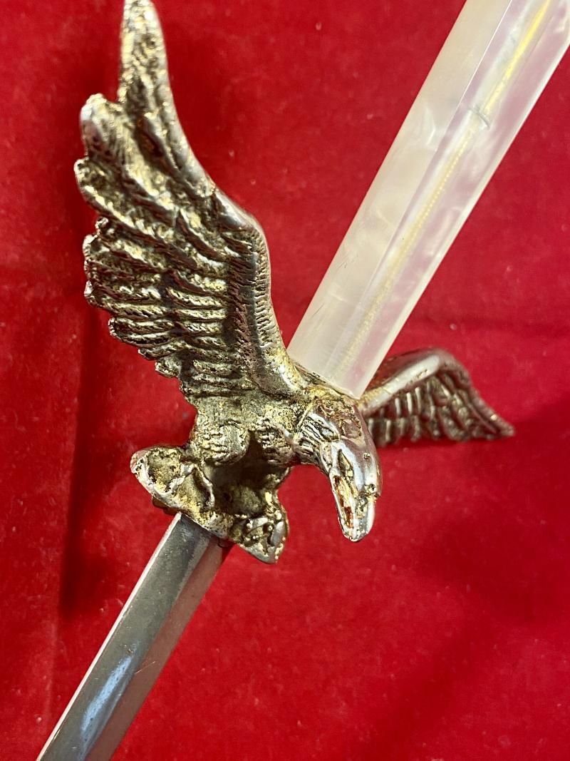 BOAS Militaria | Impressive Dagger Shaped Letter Opener with Detailed ...