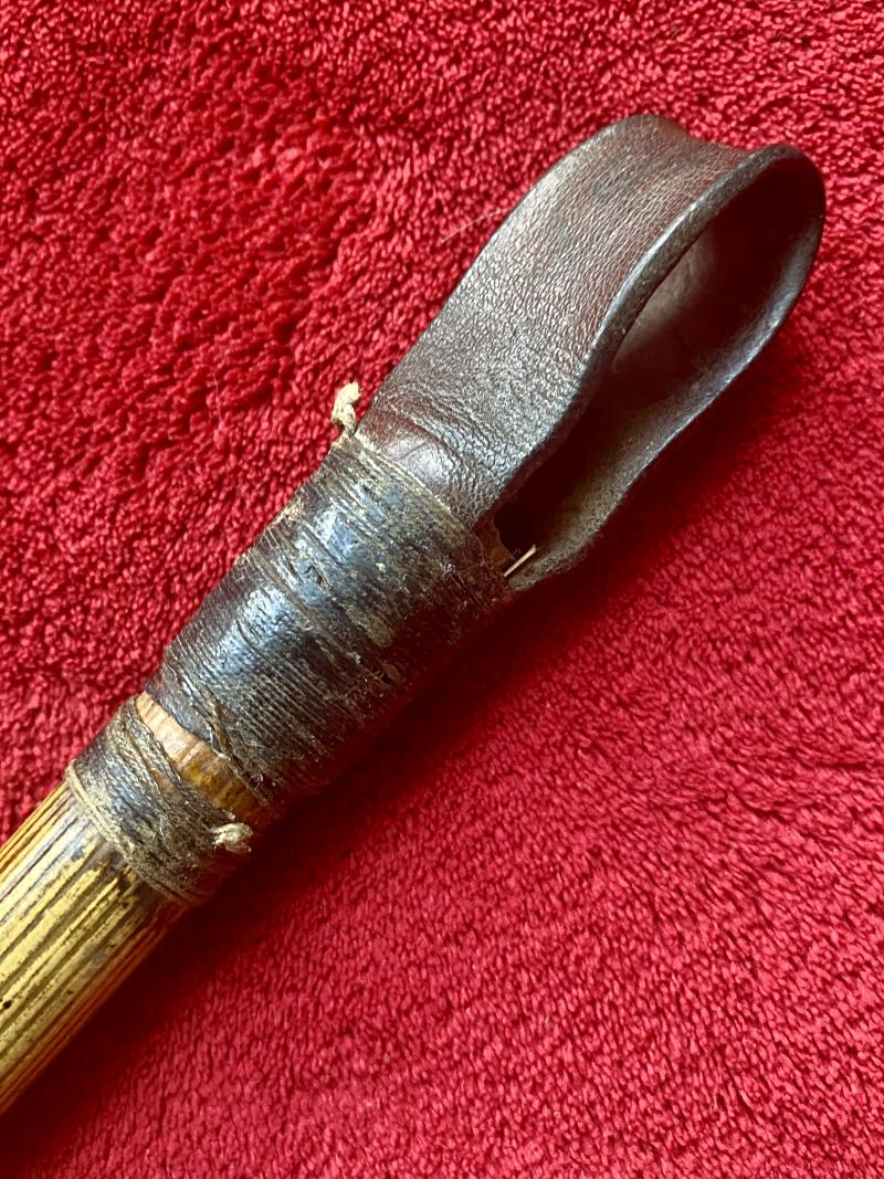 BOAS Militaria | Original 23” WWI Trench Raiding Club with Large Lead Head