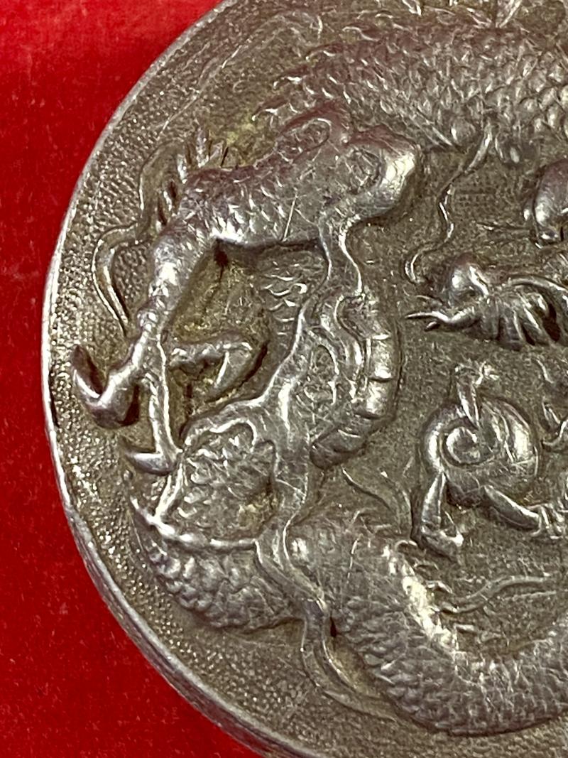 BOAS Militaria | Antique Japanese Antimony Round Snuff Box with High ...