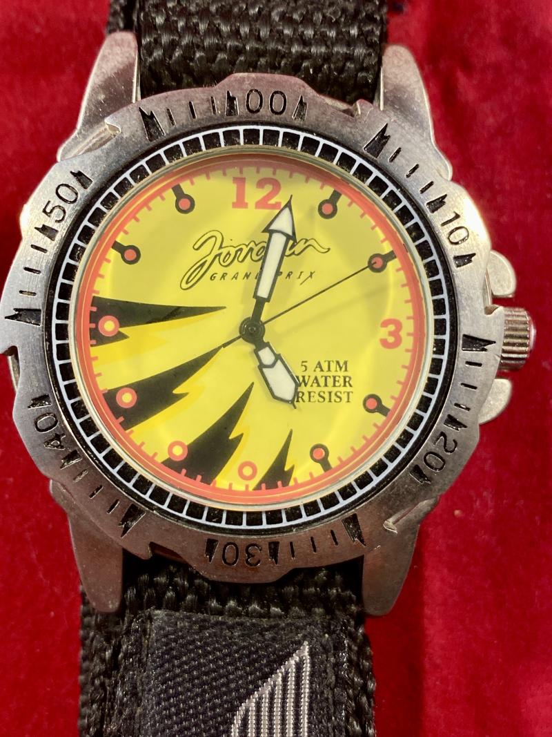 BOAS Militaria | Genuine JORDAN F1 Grand Prix Wrist Watch with Case