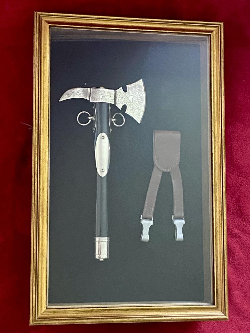 BOAS Militaria | Extra Photos of WW2 German Fireman's Presentation Axe ...