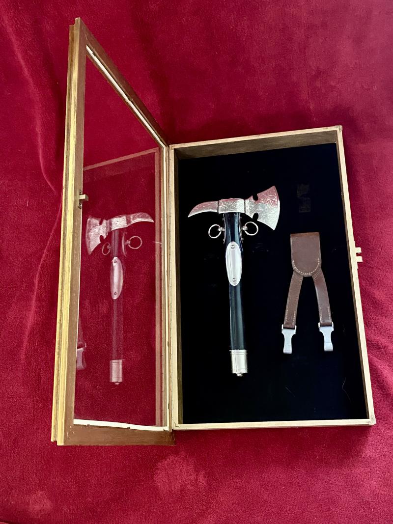 BOAS Militaria | Extra Photos of WW2 German Fireman's Presentation Axe ...