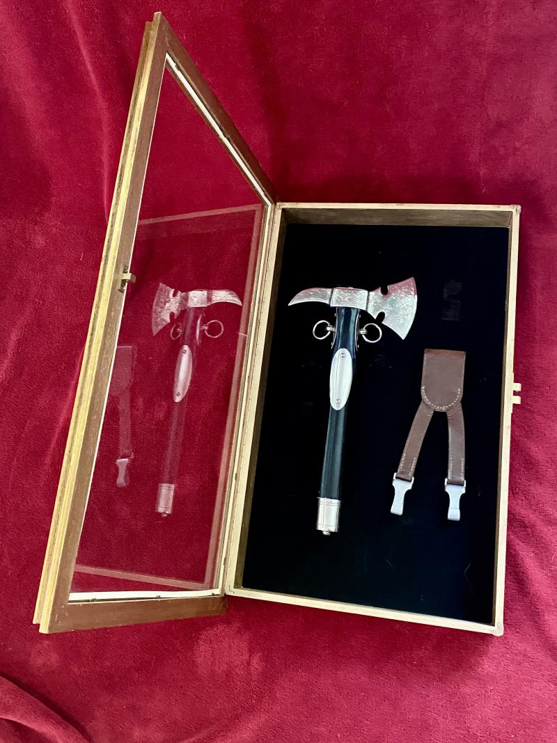 BOAS Militaria | Extra Photos of WW2 German Fireman's Presentation Axe ...