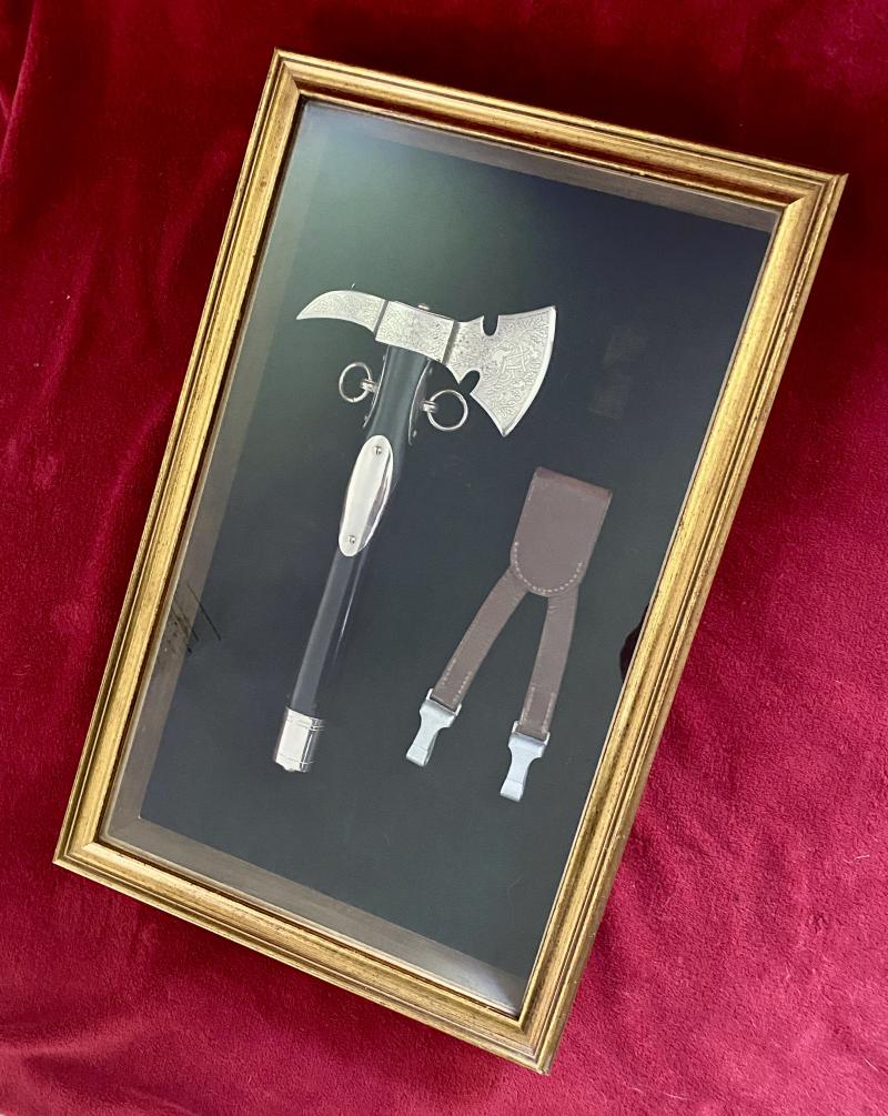 BOAS Militaria | Extra Photos of WW2 German Fireman's Presentation Axe ...