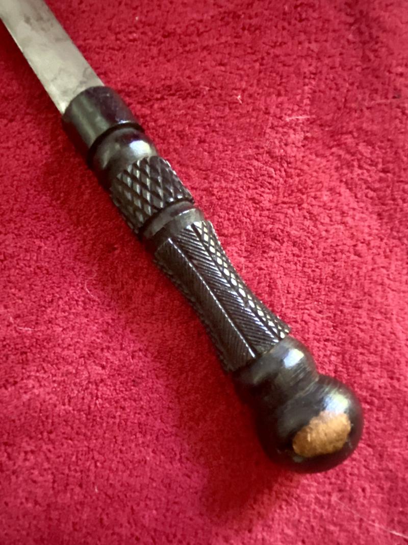 BOAS Militaria | Unusual African Carved Wooden Swagger Stick with ...