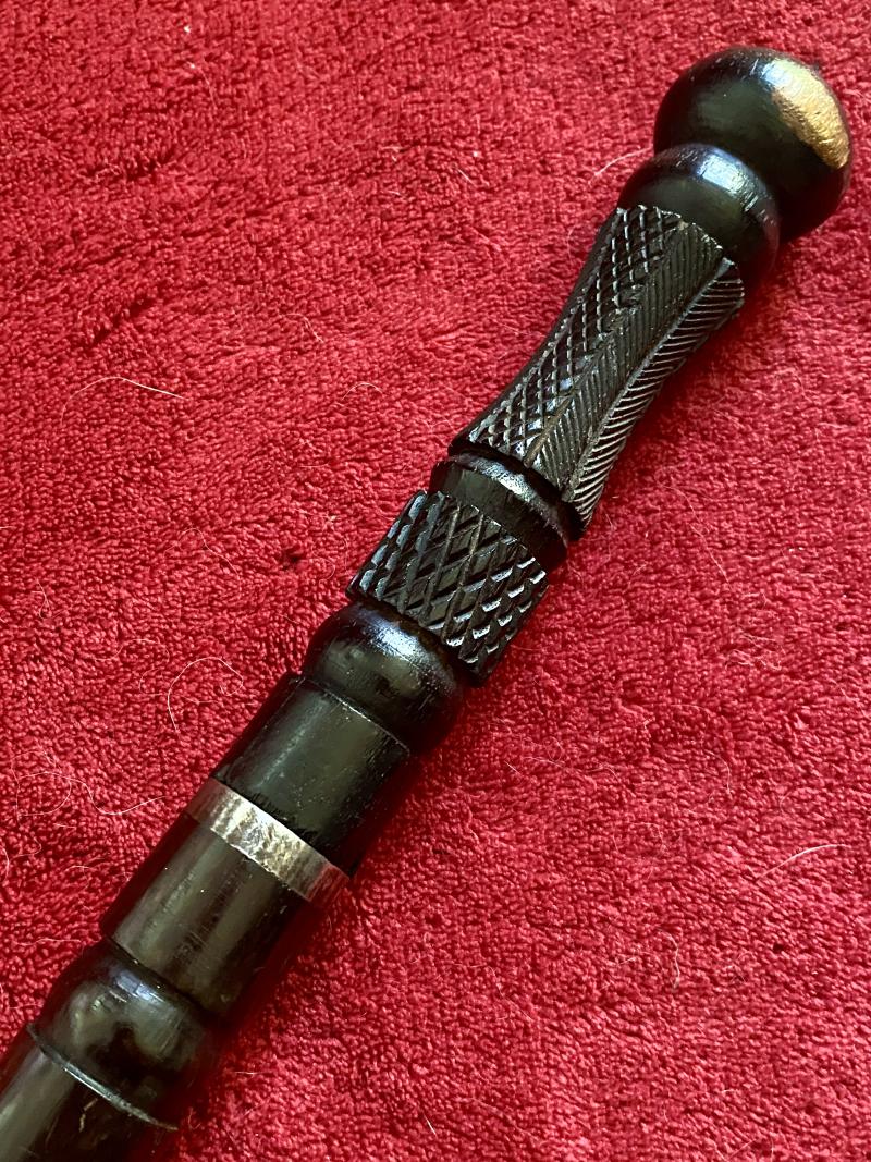 BOAS Militaria | Unusual African Carved Wooden Swagger Stick with ...