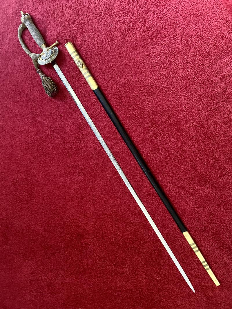 BOAS Militaria | Beautiful Edward VII Court Sword with Scabbard and ...