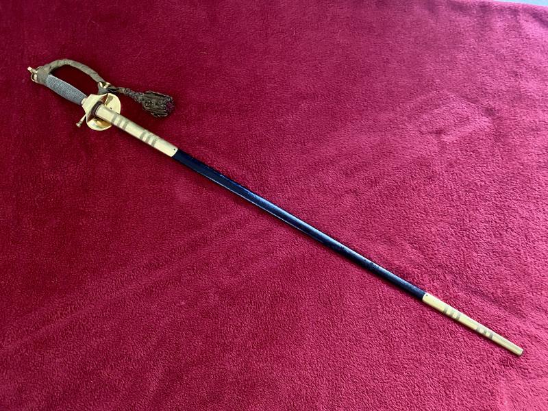 BOAS Militaria | Beautiful Edward VII Court Sword with Scabbard and ...