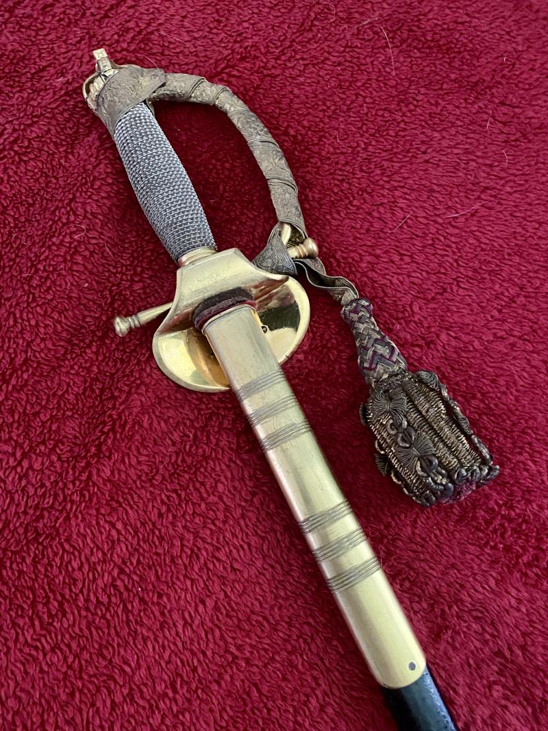 BOAS Militaria | Beautiful Edward VII Court Sword with Scabbard and ...