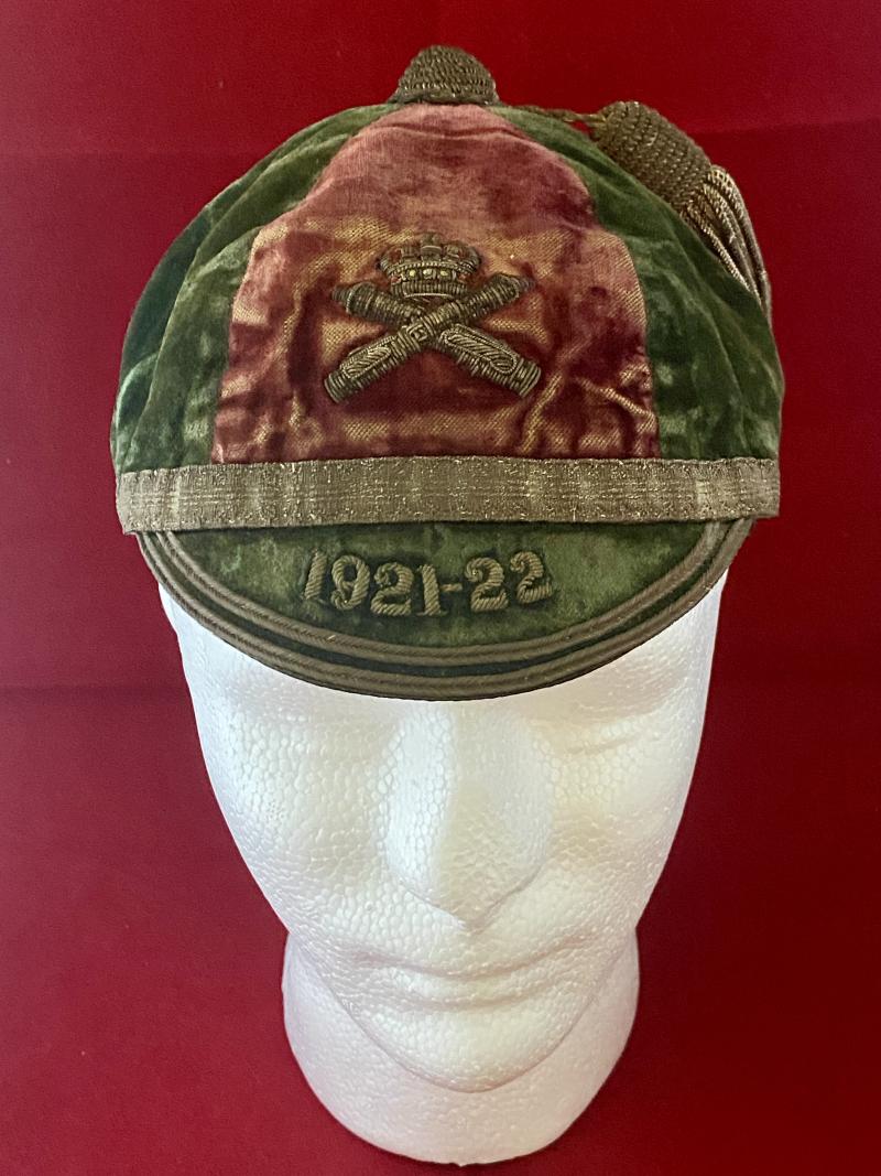BOAS Militaria | Antique School of Artillery Rugby Cap with Tassel ...