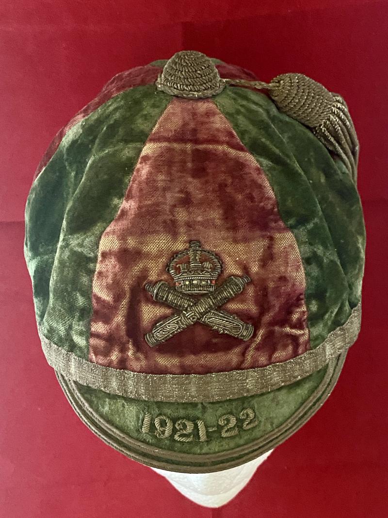 BOAS Militaria | Antique School of Artillery Rugby Cap with Tassel ...