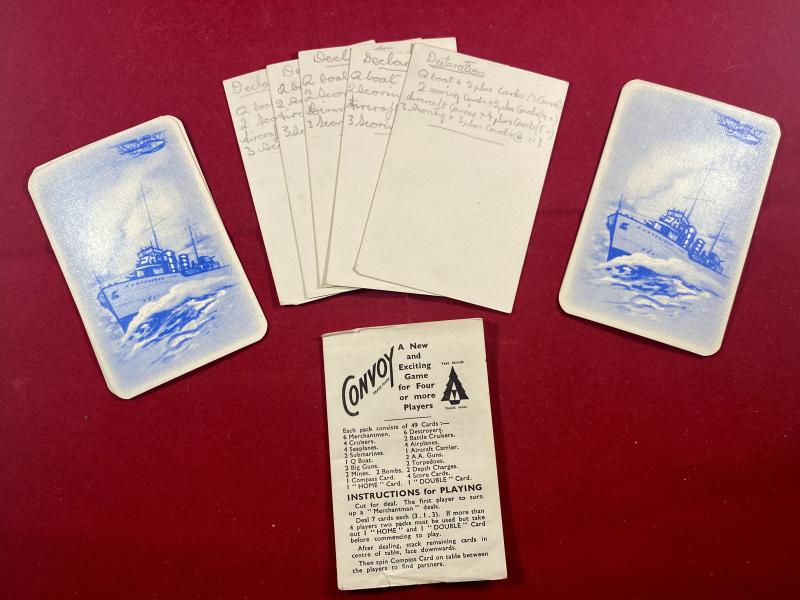 BOAS Militaria | Original and Complete Set of Cards for the WW2 Card ...