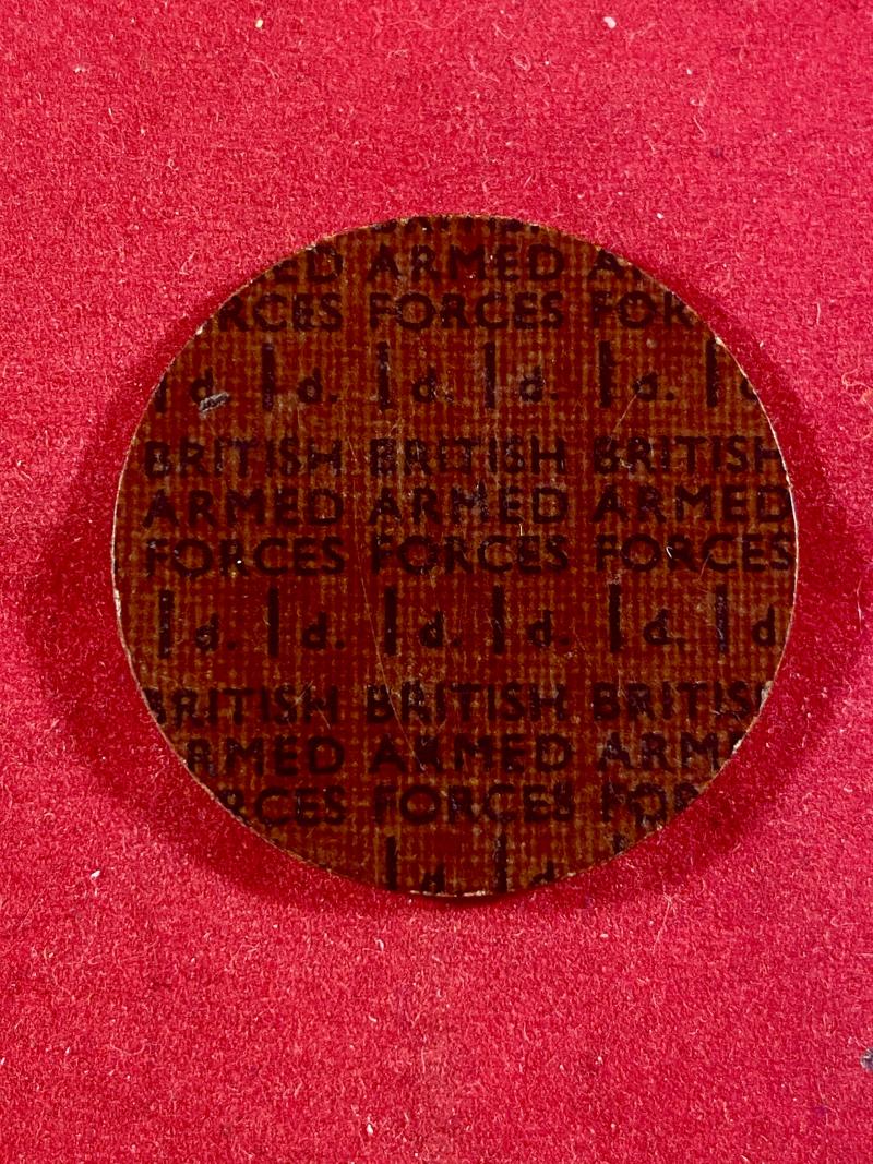 BOAS Militaria | Near Mint Post WW2 NAAFI 1d British Armed Forces Brown ...