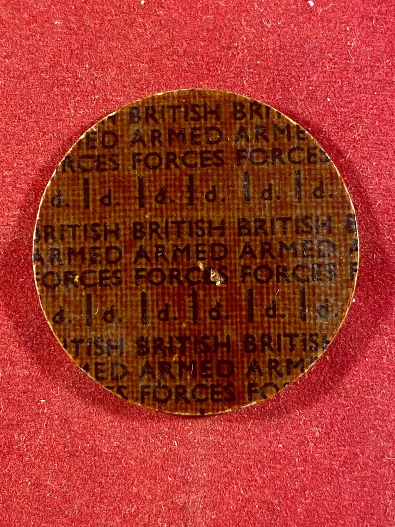 BOAS Militaria | Near Mint Post WW2 NAAFI 1d British Armed Forces Brown ...