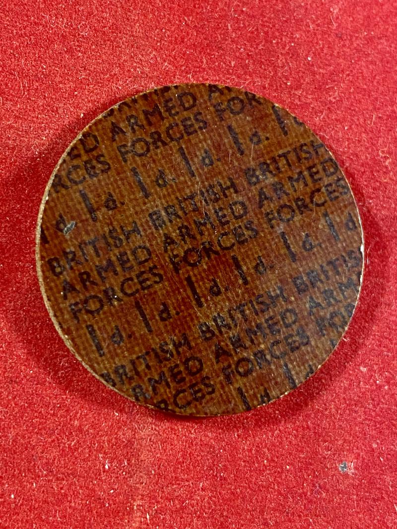 BOAS Militaria | Near Mint Post WW2 NAAFI 1d British Armed Forces Brown ...