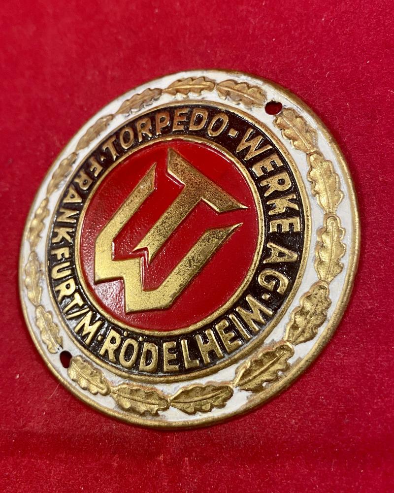 BOAS Militaria | Original Vintage - Torpedo Werke AG. Frankfurt/M ...