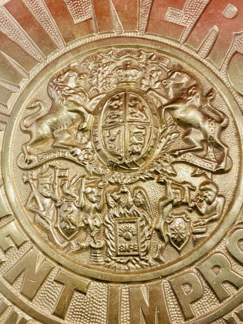 BOAS Militaria | Impressive Large Brass Antique Milners Safe Maker’s ...