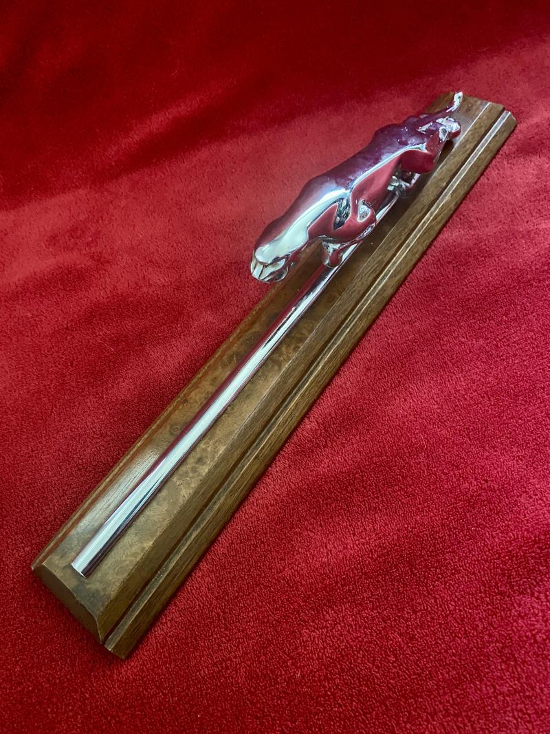 BOAS Militaria | Original Wilmot Breeden Chrome Jaguar Car Mascot with ...